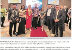 SOGSC – Sabah Oil and Gas Service Council